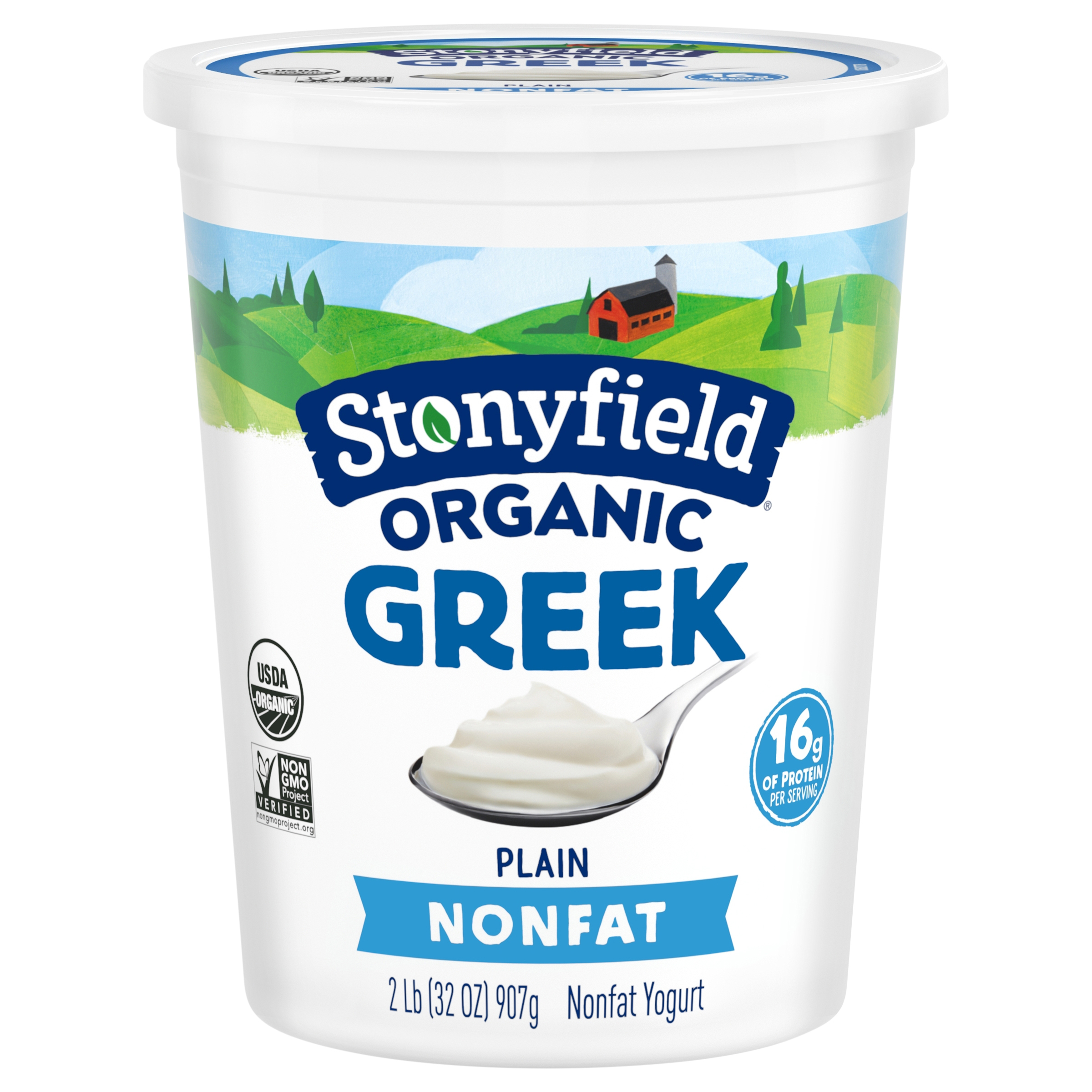 Calories in Yogurt, Nonfat, Greek, Strained from Fage