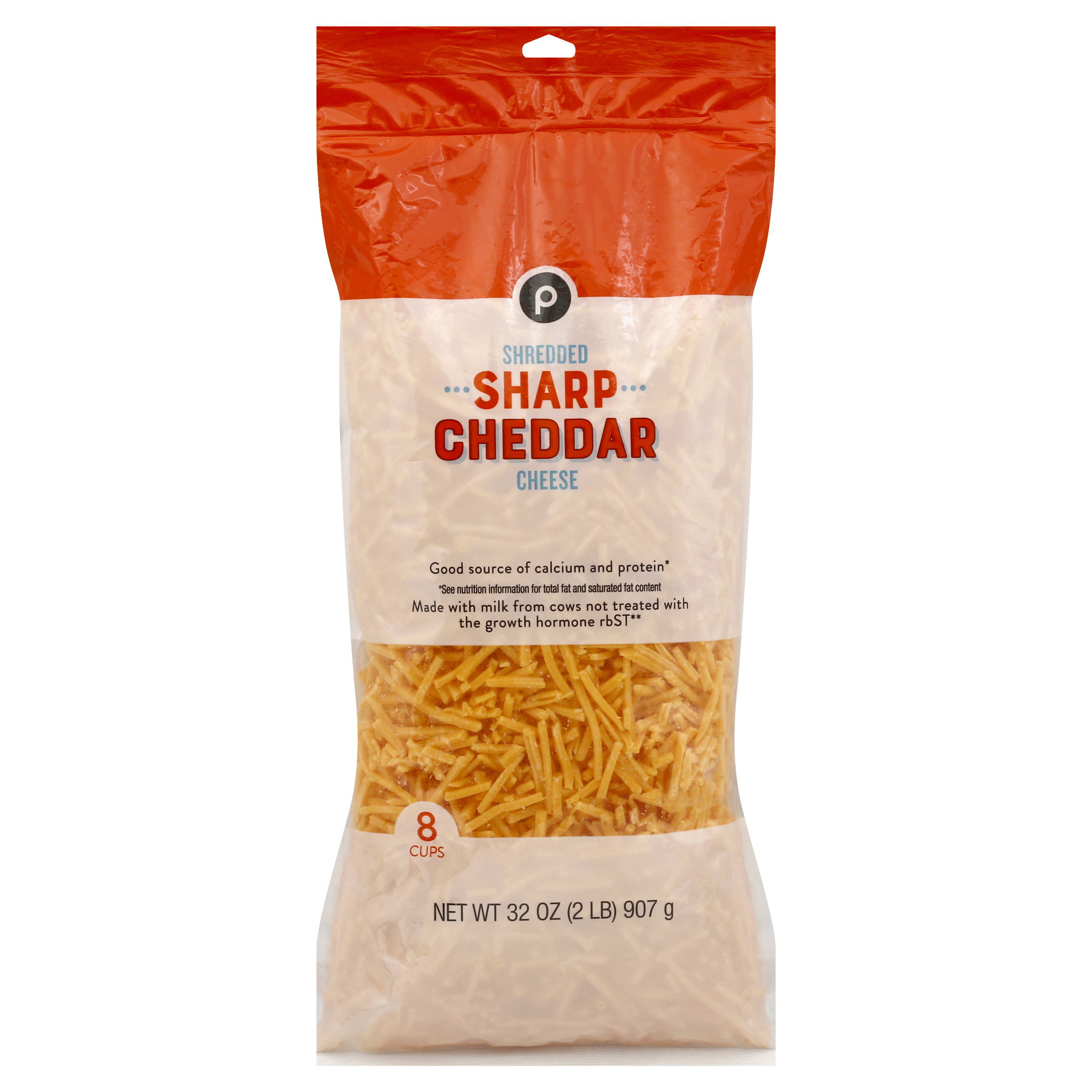Publix Cheese, Shredded, Sharp Cheddar
