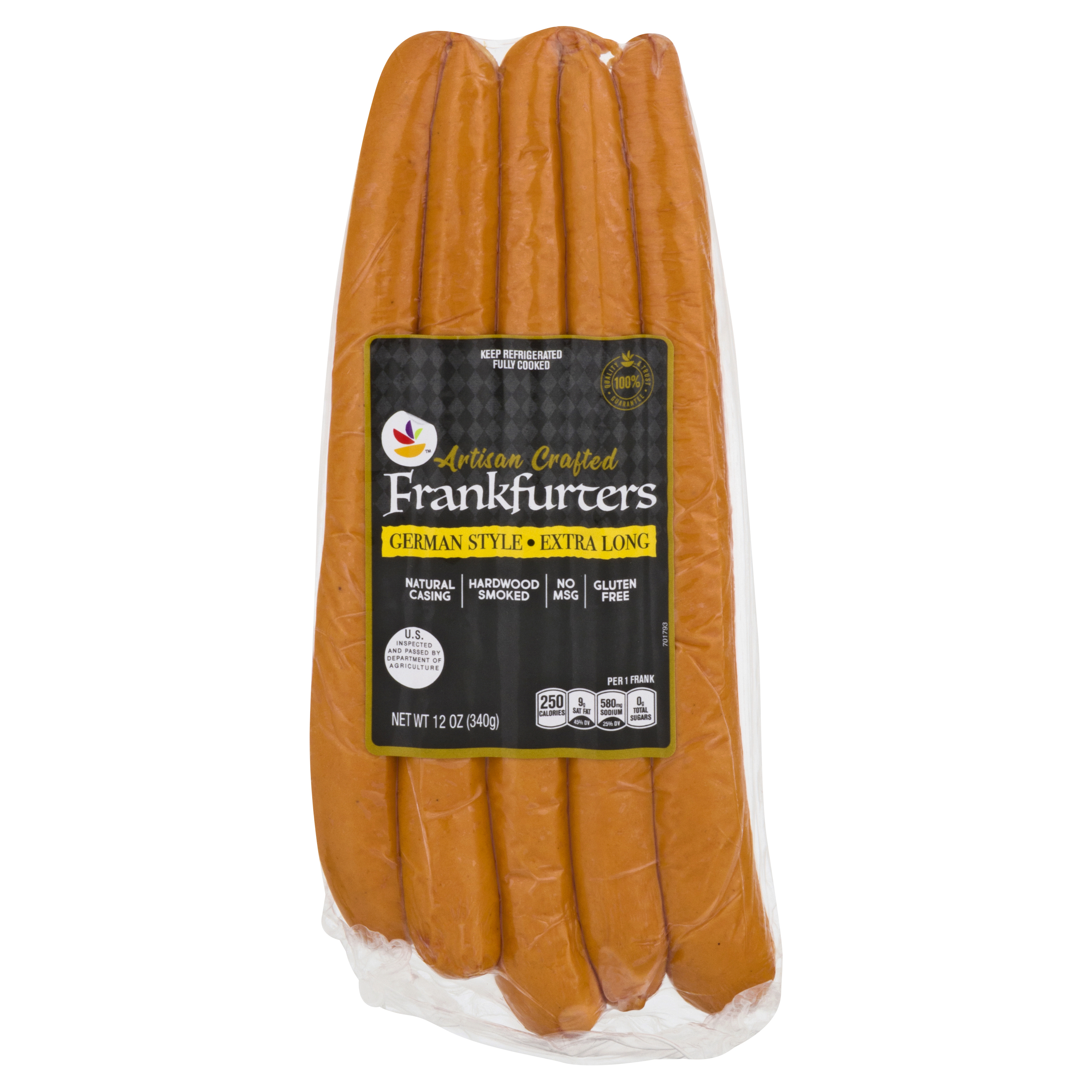 Ahold German Style Artisan Crafted Extra Long Frankfurters 12 oz ...