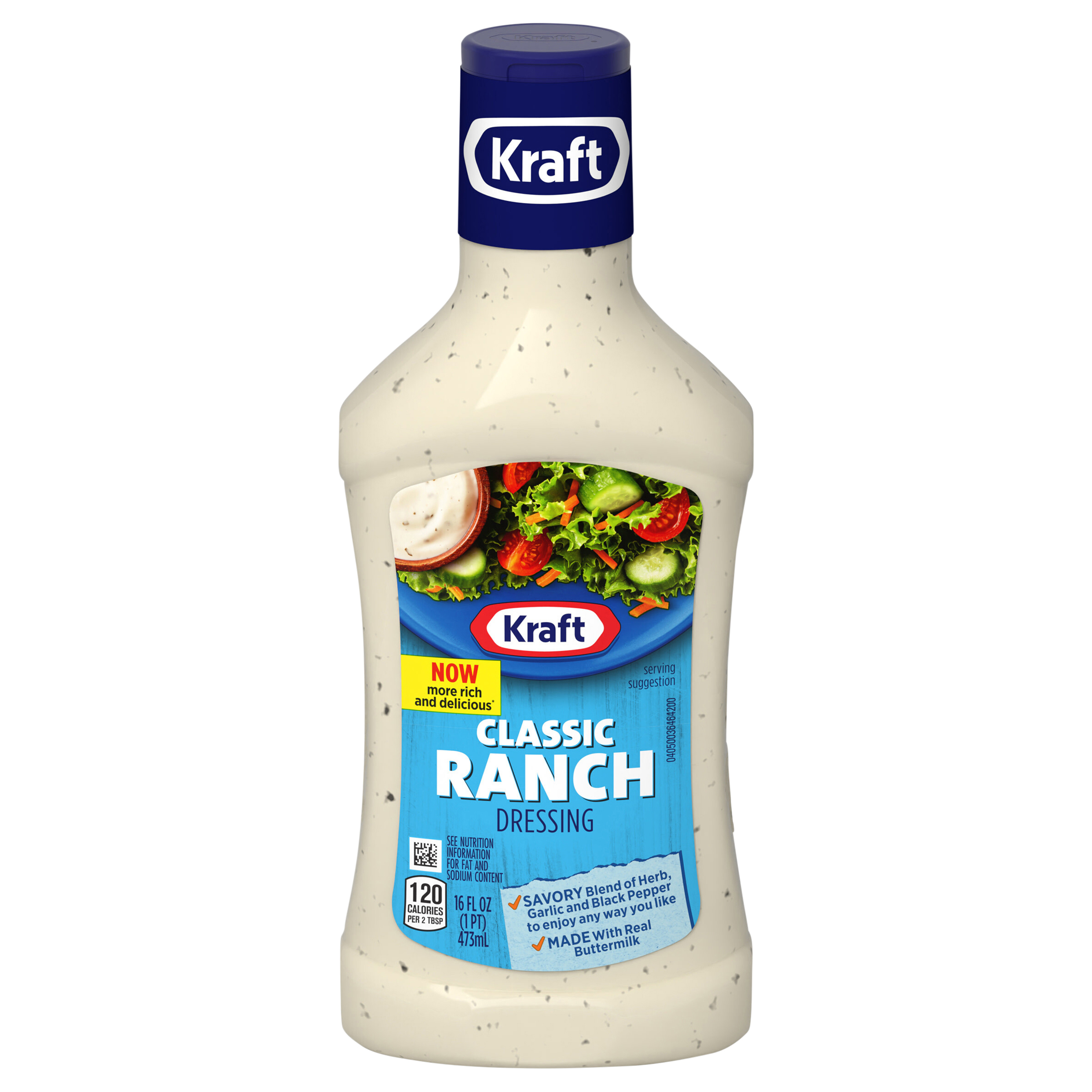 Calories in The Original Ranch Dressing, Fat Free from Hidden Valley