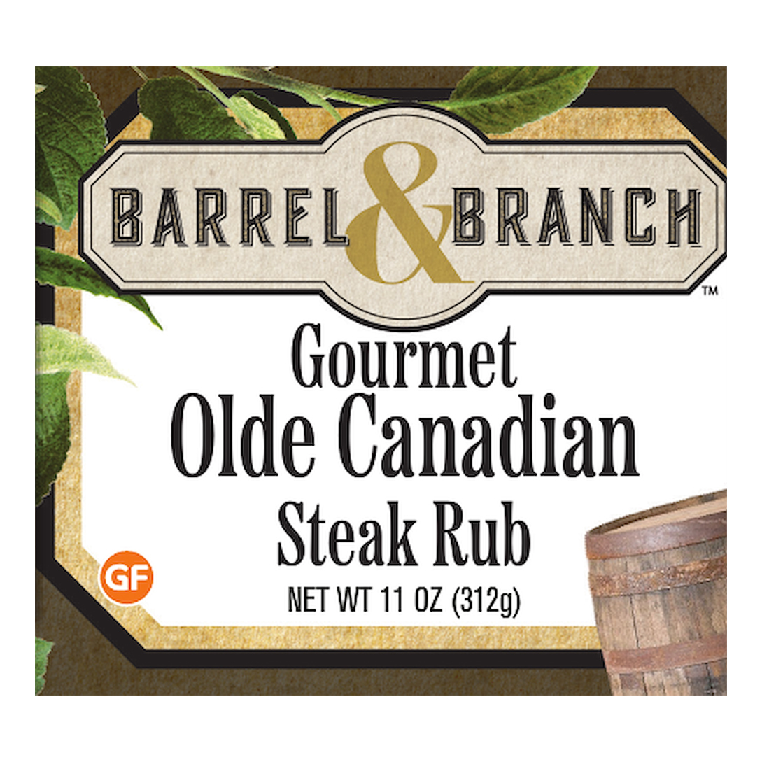 Barrel & Branch Olde Canadian Gourmet Steak Rub 11 oz