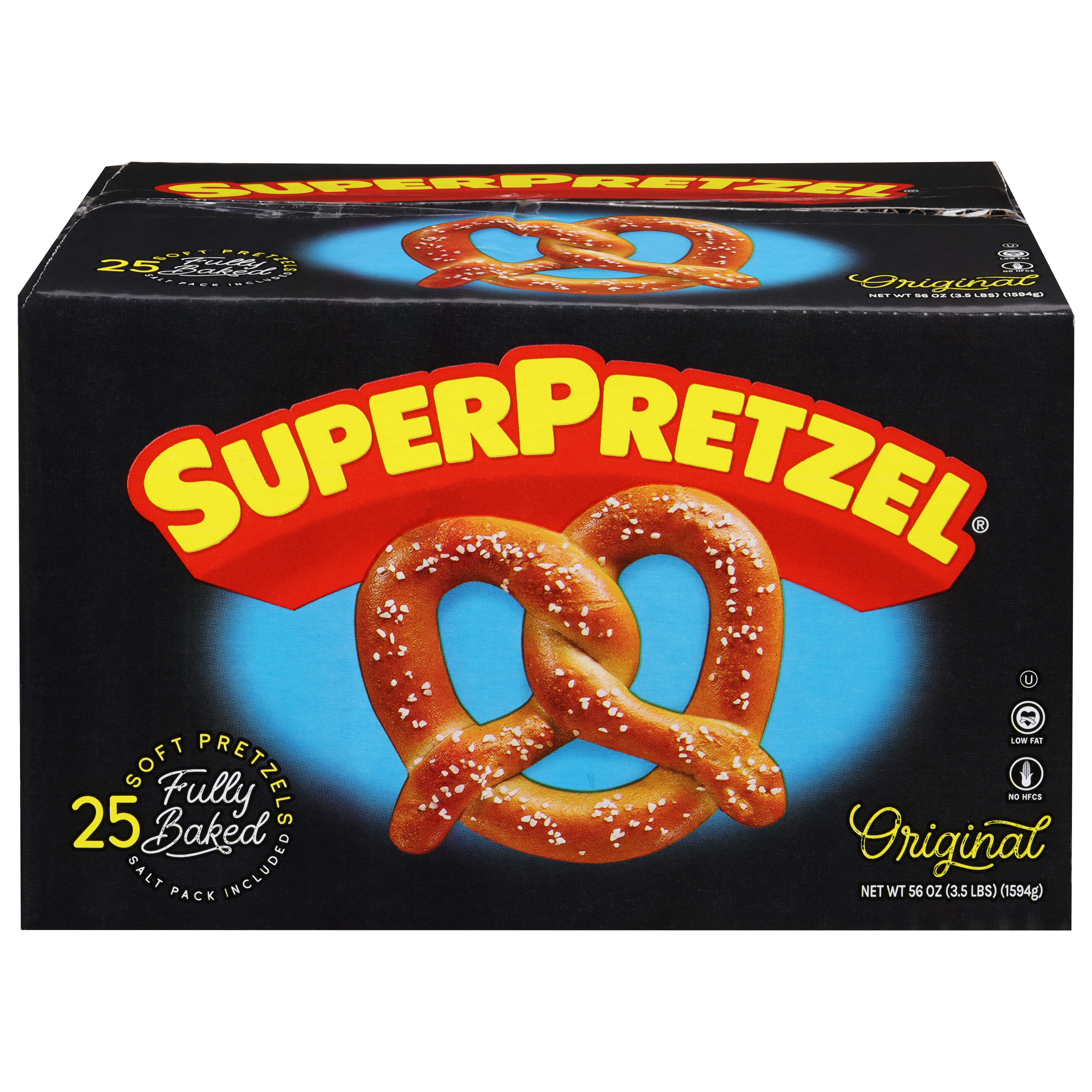 SuperPretzel Soft Original Pretzels 25 ea