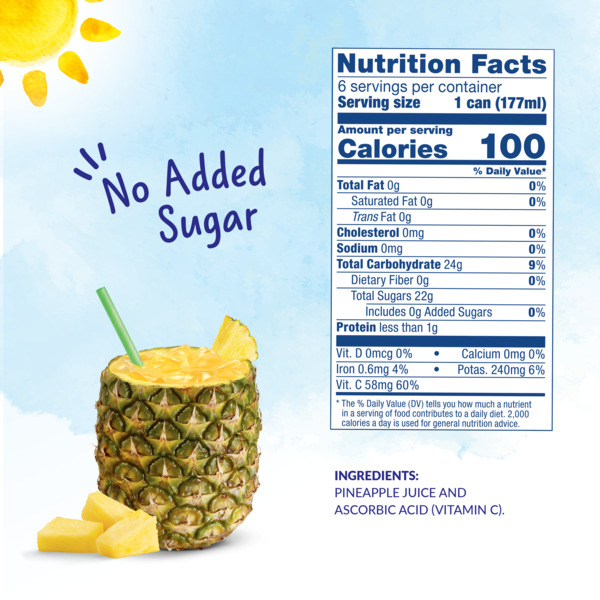 Dole Pineapple Label