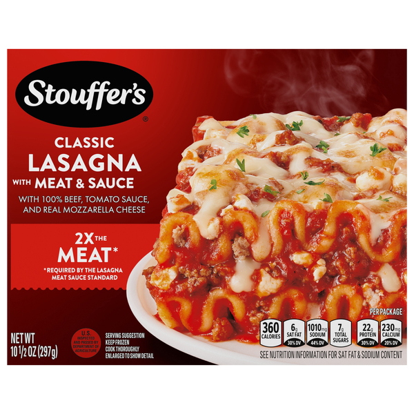 how to cook stouffers lasagna