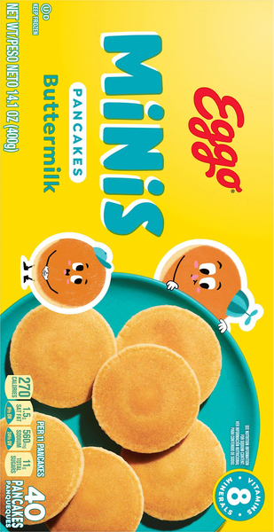 how to cook eggo mini pancakes