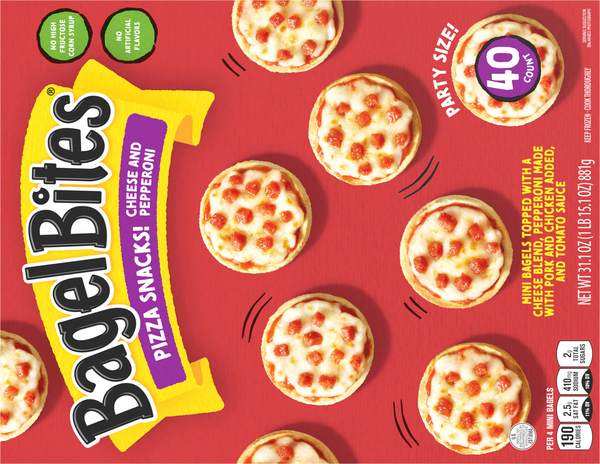 how to cook pizza bagel bites in microwave