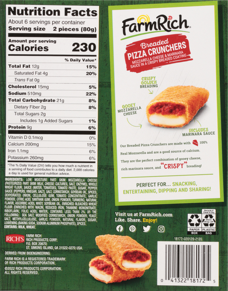 Pizza crunchers store