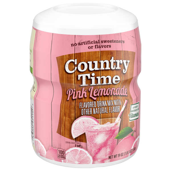 Country Time Pink Lemonade Logo