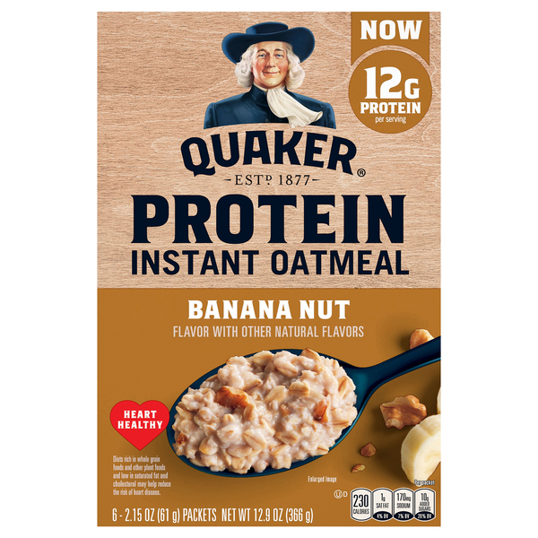 Quaker Oatmeal Box