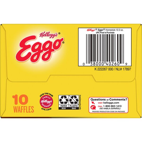 Eggo Waffles Box