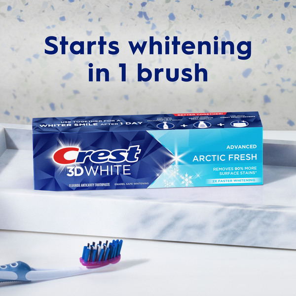 Crest 3d white arctic fresh whitening toothpaste store