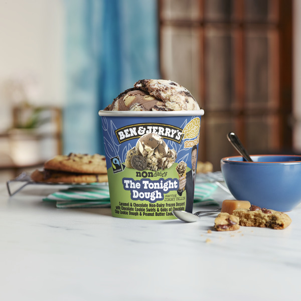 Ben Jerry s Non Dairy Vegan The Tonight Dough Frozen Dessert 1 pint Giant