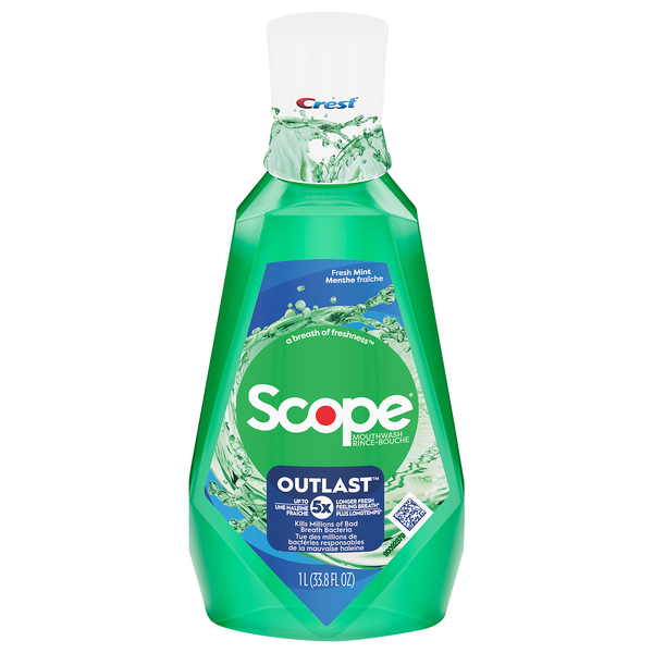 Scope Mouthwash Label