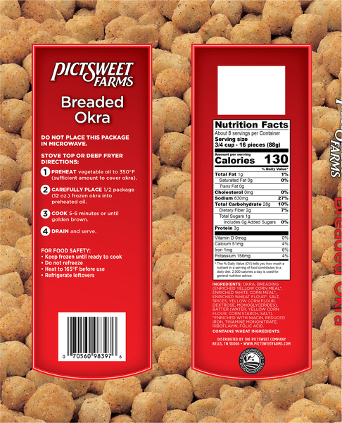 how to cook frozen breaded okra