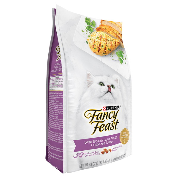 Fancy Feast Cat Eating