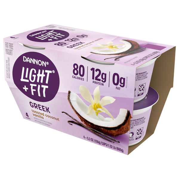 Dannon Light And Fit Greek Yogurt Nutrition Facts Vanilla | Shelly Lighting
