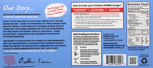 how to cook bubba burger