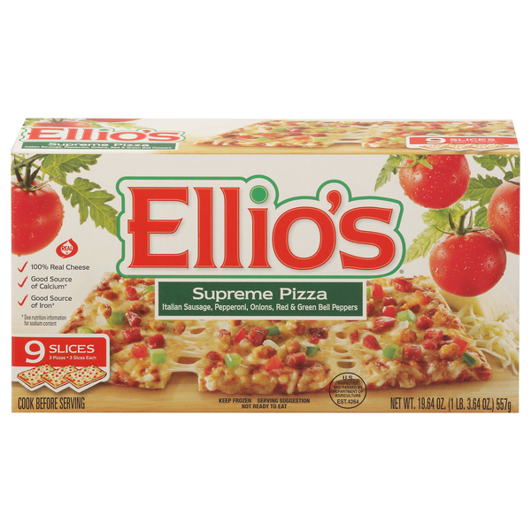 how to cook ellios pizza in the microwave