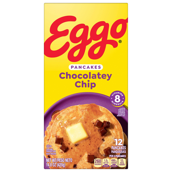 how to cook eggo pancakes