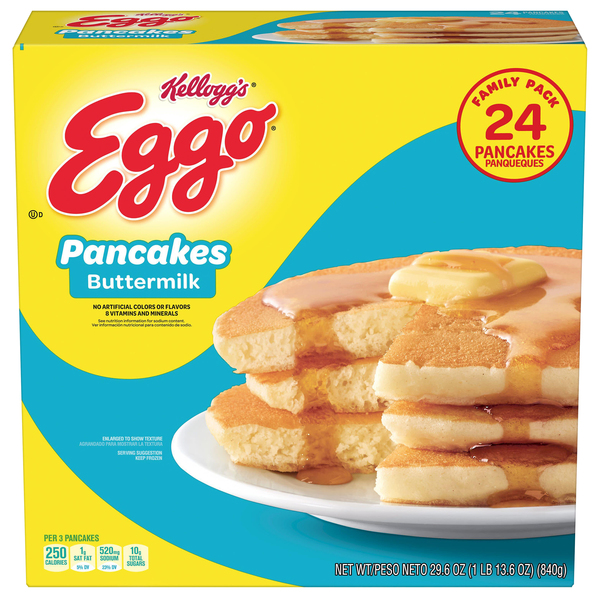 how to cook eggo pancakes in oven