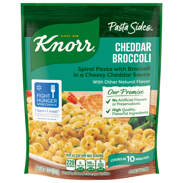 how to cook knorr pasta sides in microwave