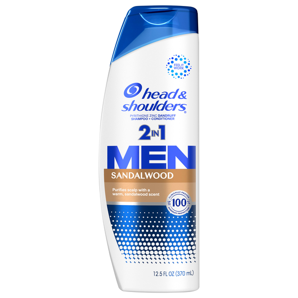 Head Shoulders Men Advanced 2 in 1 Shampoo Conditioner Sandalwood 12.5 oz btl MARTIN S
