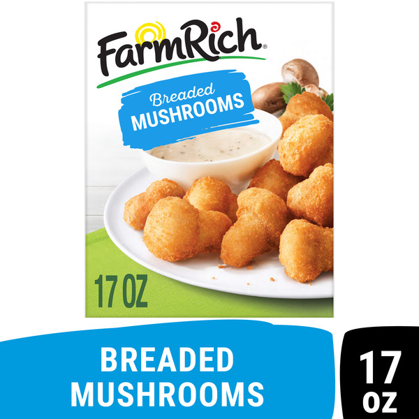 how long to cook frozen breaded mushrooms