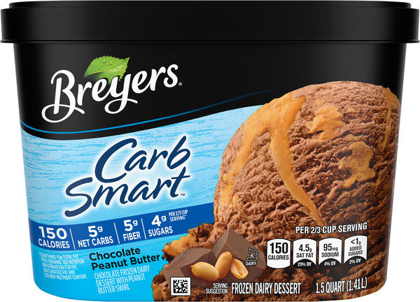 Breyers carb smart ice cream store