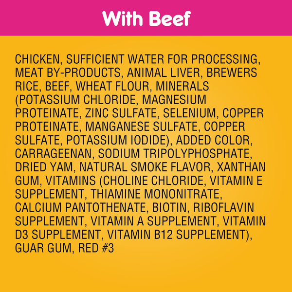 Pedigree Dog Food Ingredients