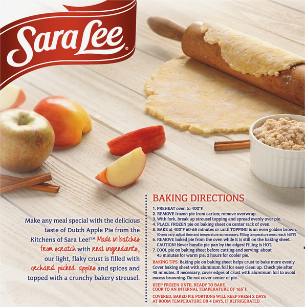 how to cook frozen dutch apple pie