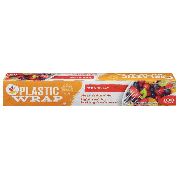 Giant Clear Plastic Wrap 100 sq ft Giant