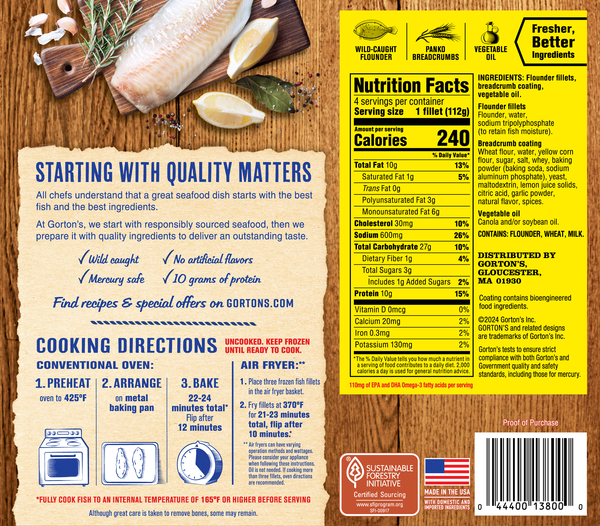 how long to cook flounder at 425