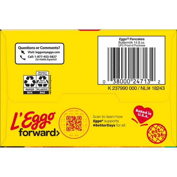 how to cook eggo pancakes in oven