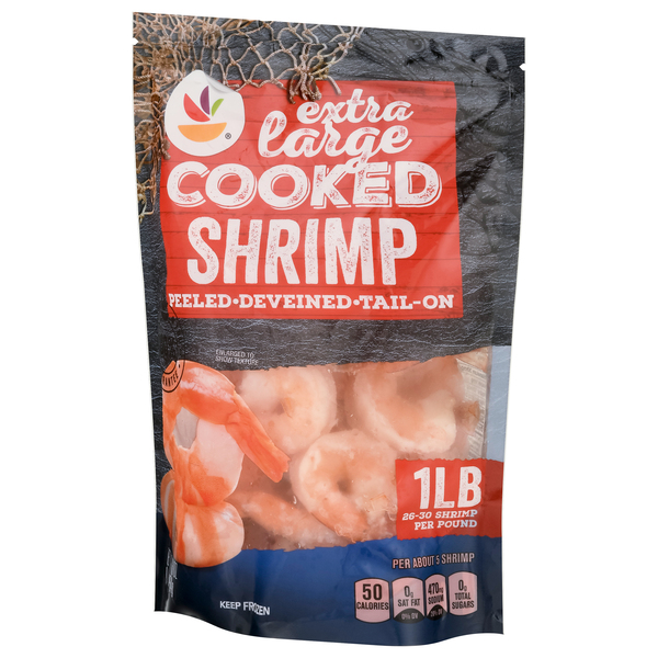 how to boil frozen uncooked shrimp
