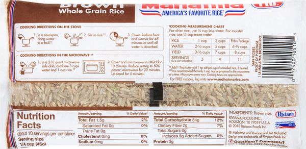 how to cook brown rice mahatma