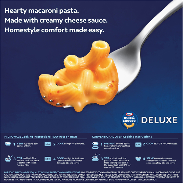 how to cook deluxe macaroni and cheese