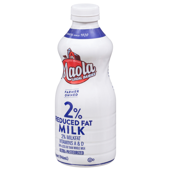 Whole Milk, Ultra-Pasteurized Dairy Products Maola Milk, 49% OFF