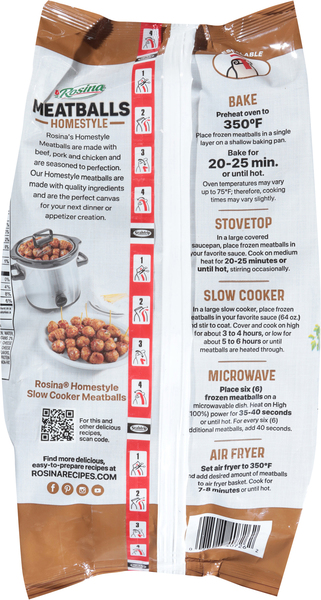 how to cook rosina meatballs