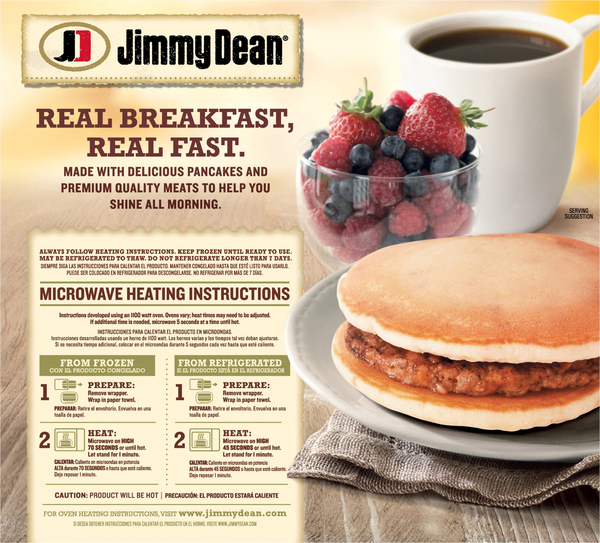 how to cook a jimmy dean breakfast sandwich in the oven