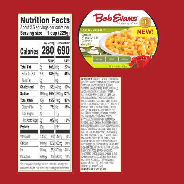 how to cook bob evans mac and cheese