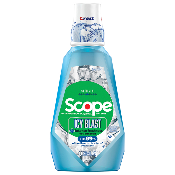 Scope Mouthwash Label