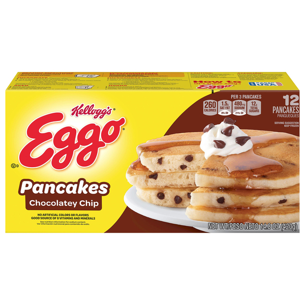 how to cook eggo pancakes