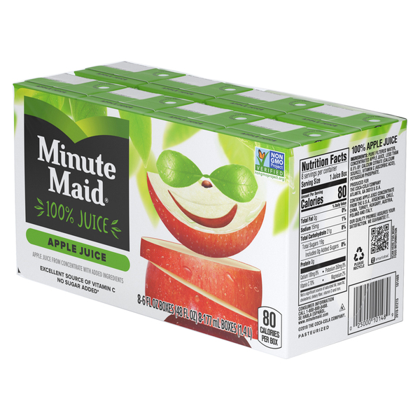 Minute Maid Apple Juice Box