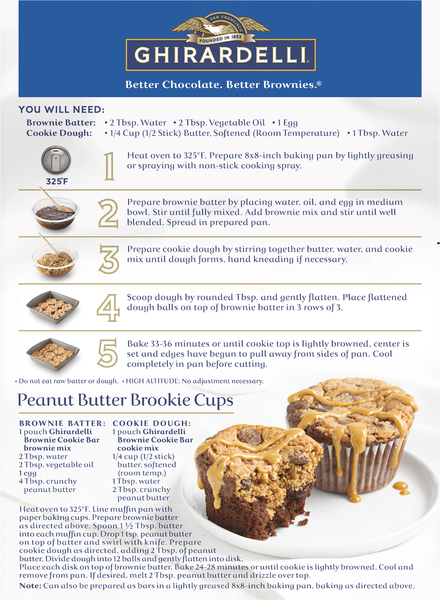 Ghirardelli chocolate chip cookie mix store
