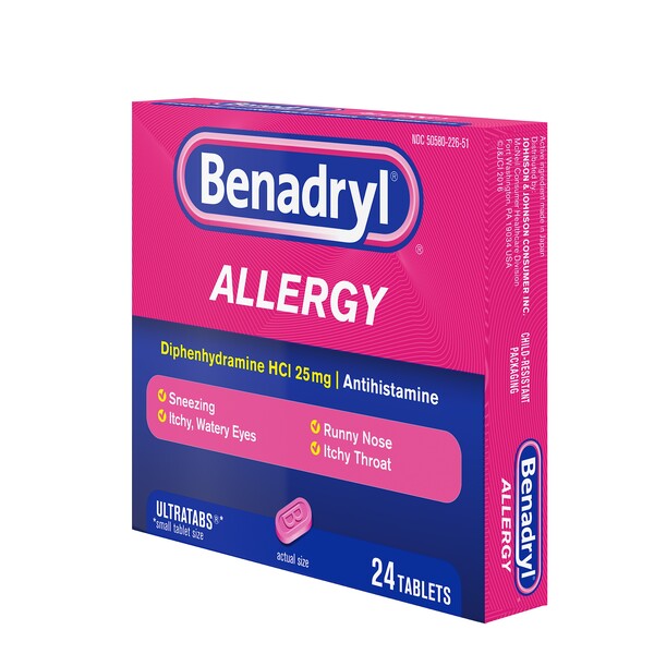 Benadryl Allergy Pills
