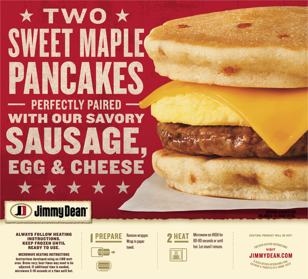 how to cook a jimmy dean breakfast sandwich in the microwave