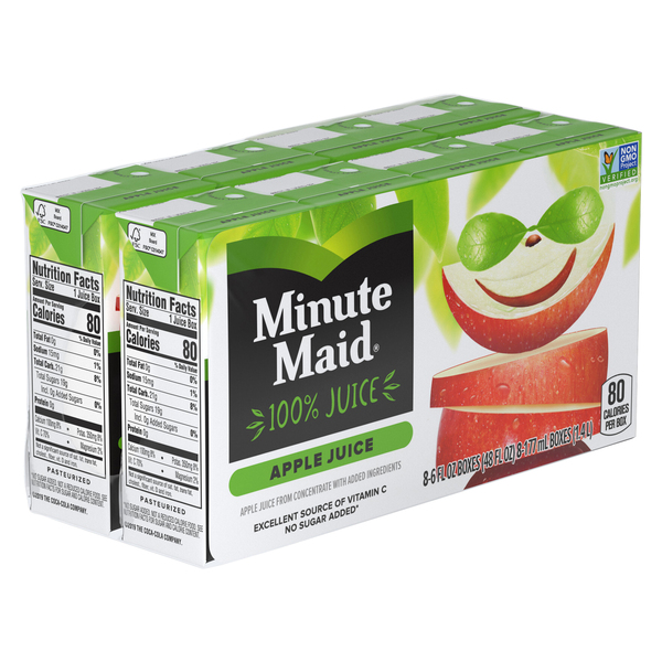 Minute Maid Apple Juice Box
