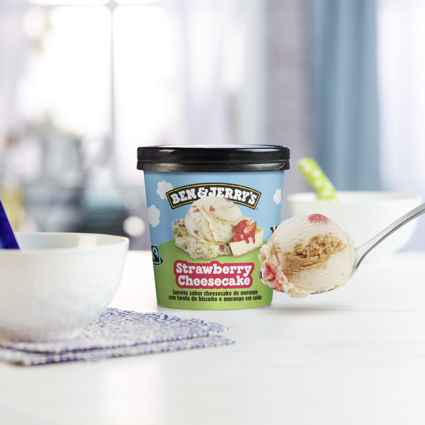 Ben & Jerry's Strawberry Cheesecake Ice Cream - 1 pint Ben & Jerry's Strawberry Cheesecake Ice Cream - 1 pint