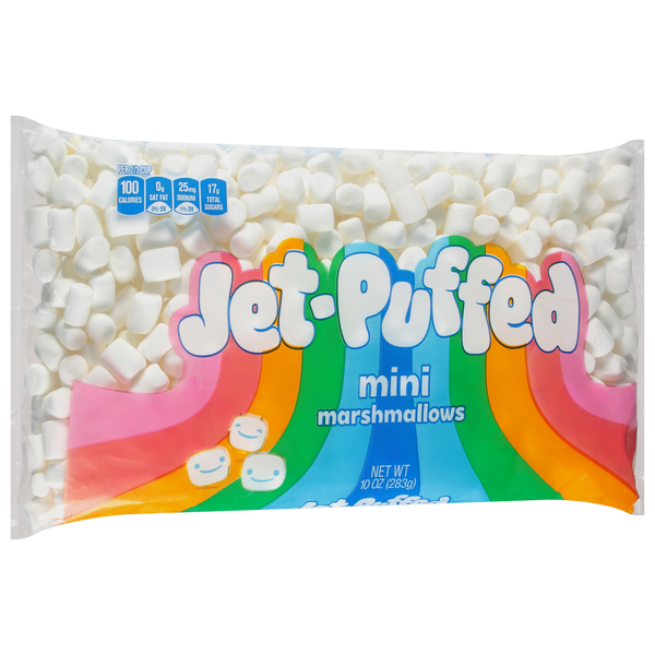 Jet Puffed Marshmallows Label