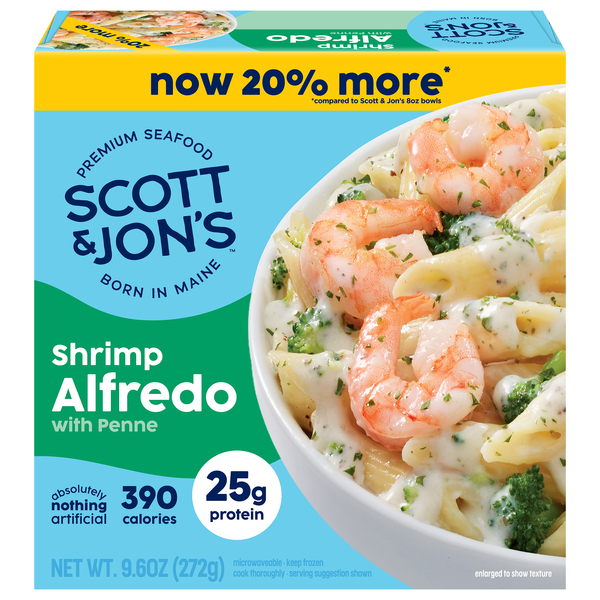 how to cook frozen shrimp alfredo